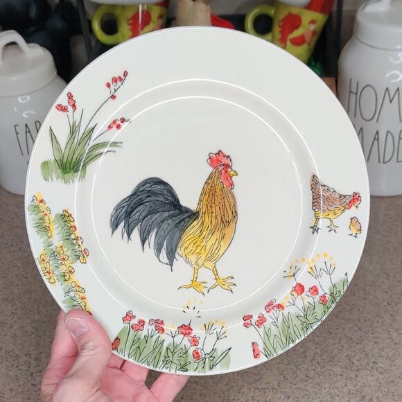 Paula Deen | Dining | Paula Deen Southern Rooster Hand Painted Country ...